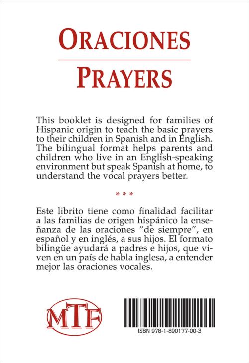 Oraciones/Prayers | Midwest Theological Forum | MTF